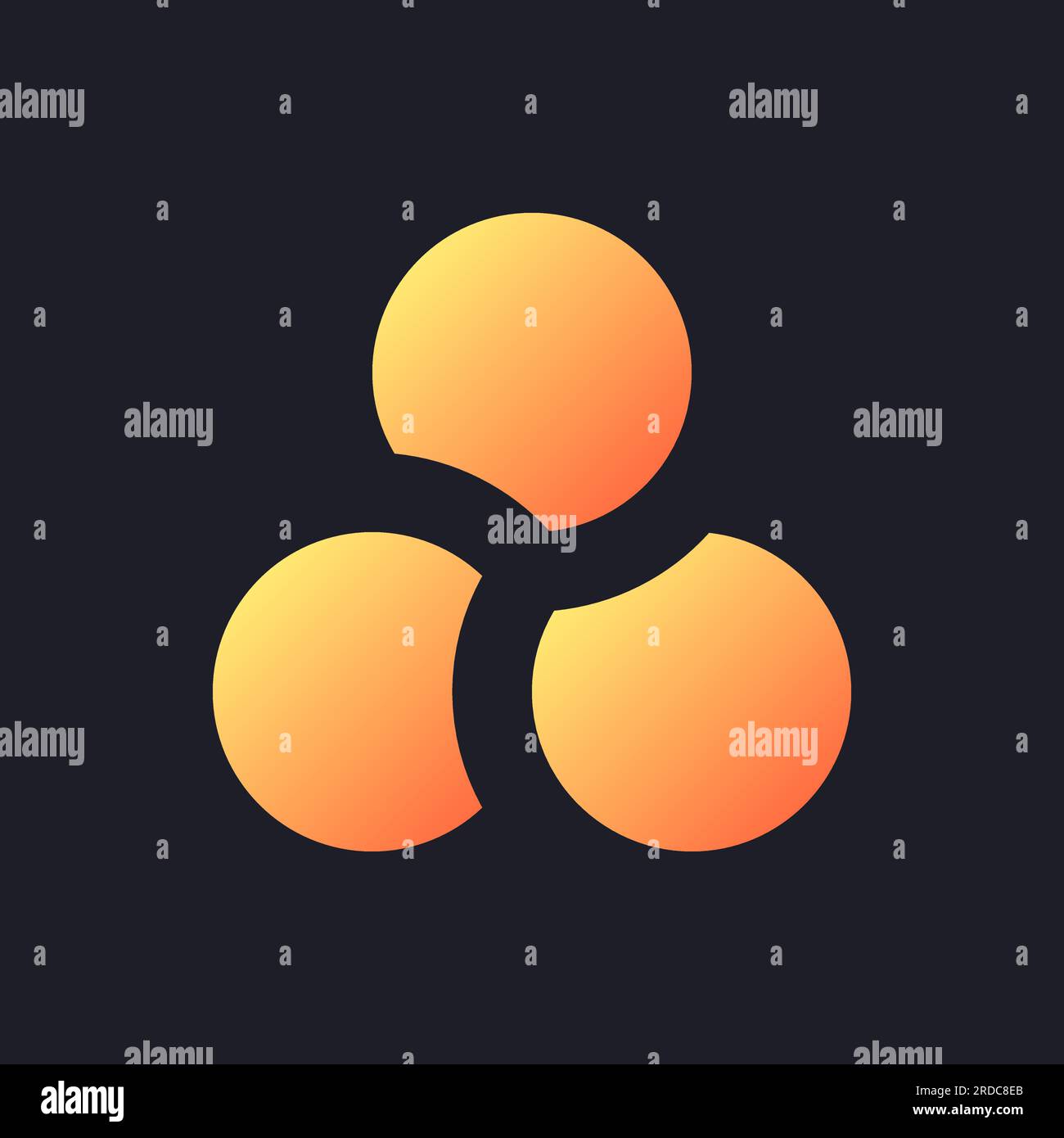 Filter orange solid gradient ui icon for dark theme Stock Vector Image & Art - Alamy