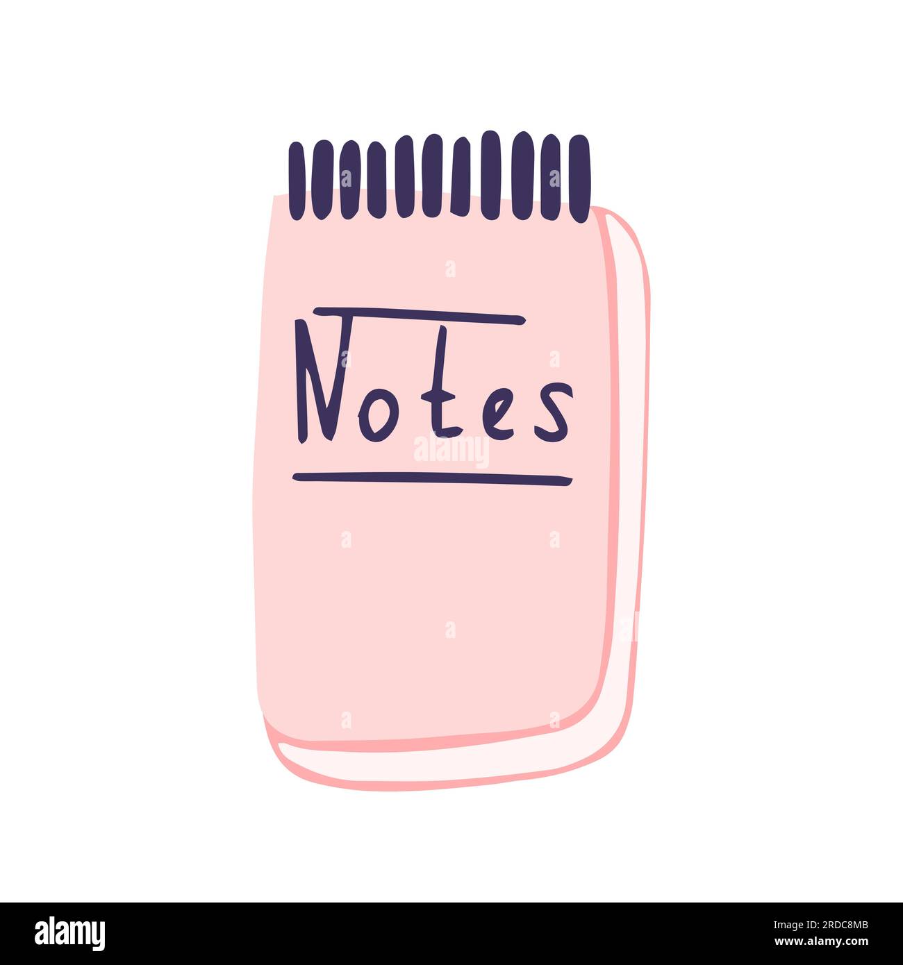 Doodle note book Stock Vector Image & Art - Alamy