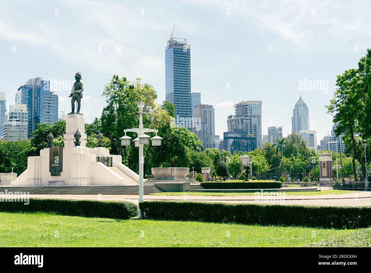 Bangkok, Thailand - June 29, 2023 : Lumpini Park The King Rama VI ...