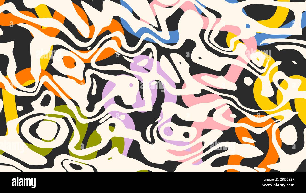 Funky Retro Background