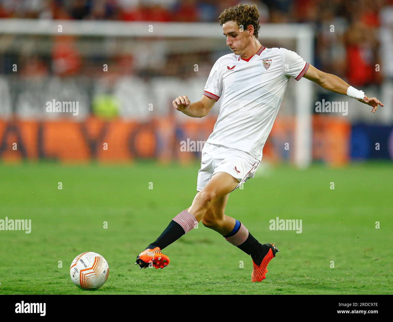 Sevilla, Spain. 19th July, 2023. Manu Bueno of Sevilla FC during the ...