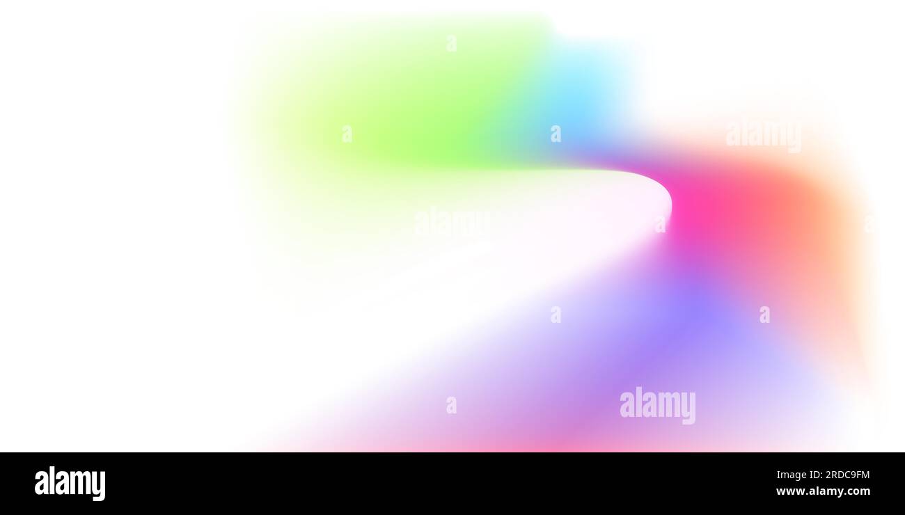 Pastel rainbow smooth blurry liquid Stock Vector Images - Alamy