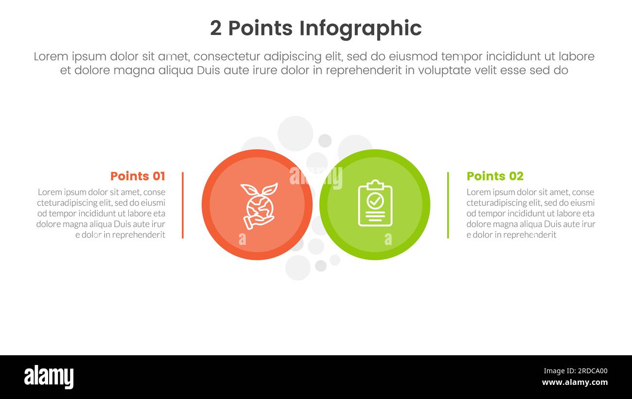 versus or compare and comparison concept for infographic template ...