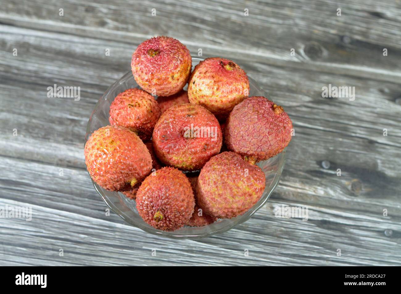 Lychee fruit, Litchi chinensis, a monotypic taxon and the sole member ...