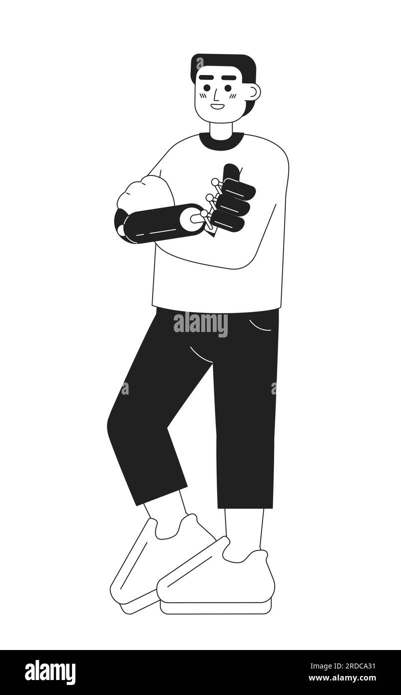 Young afro male Black and White Stock Photos & Images - Alamy