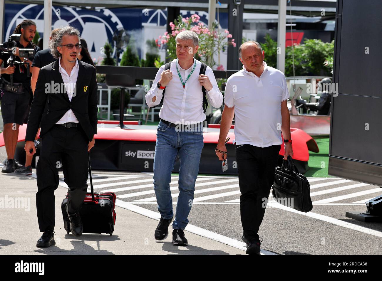 Fred vasseur laurent mekies hi-res stock photography and images - Alamy
