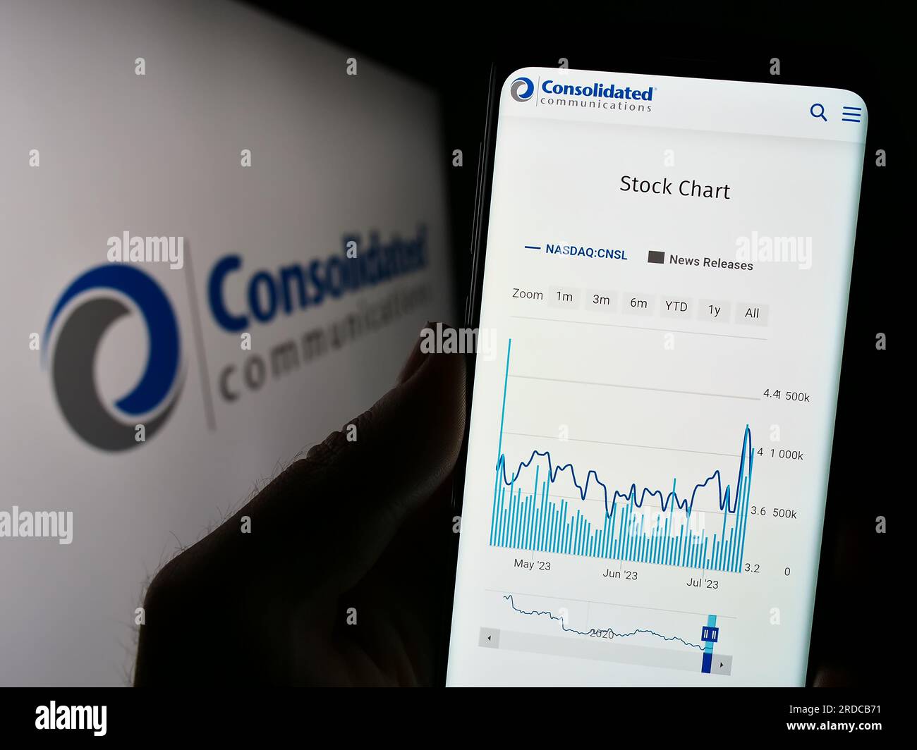 Consolidated communications logo hi-res stock photography and images ...