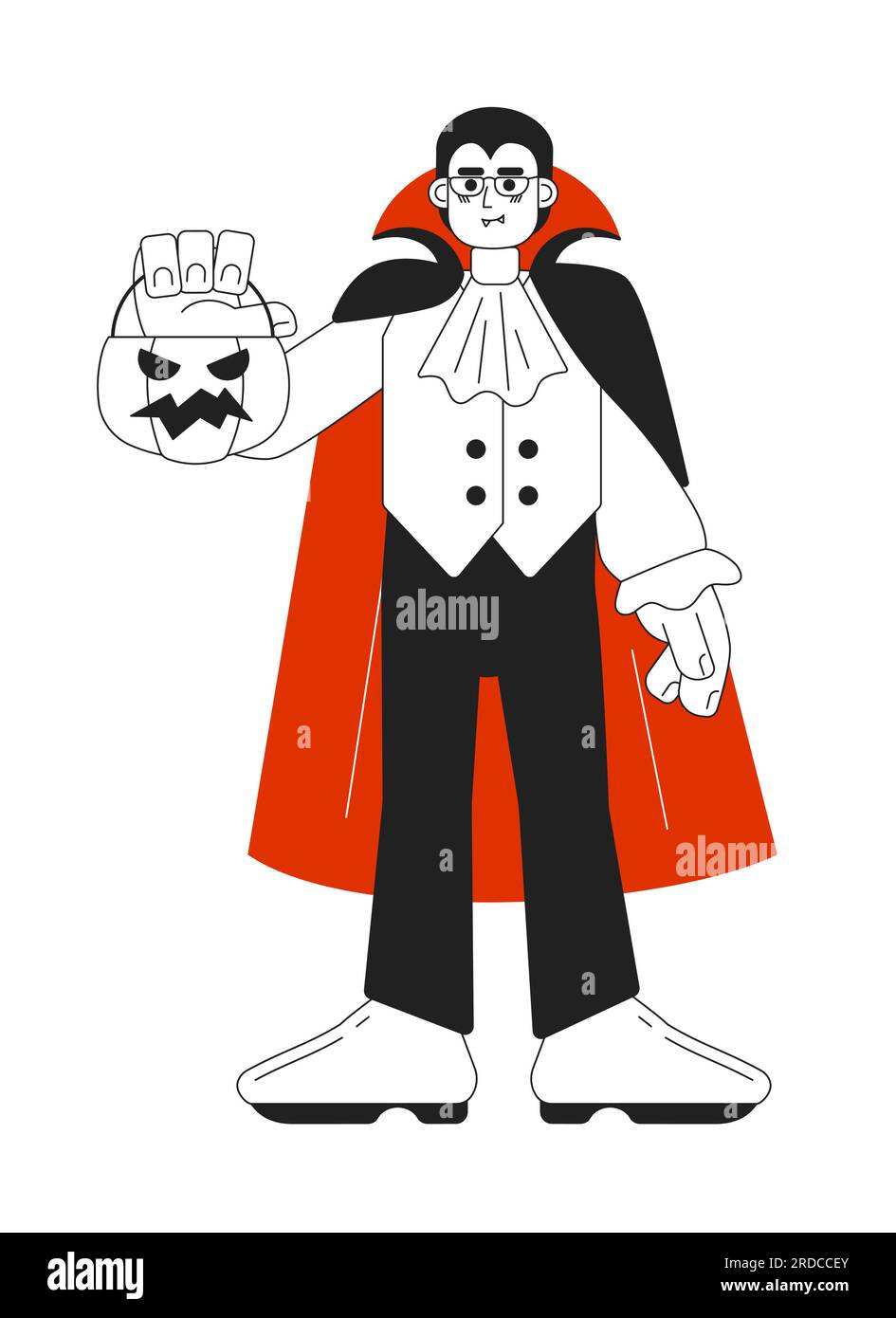 Male Vampire Drawing