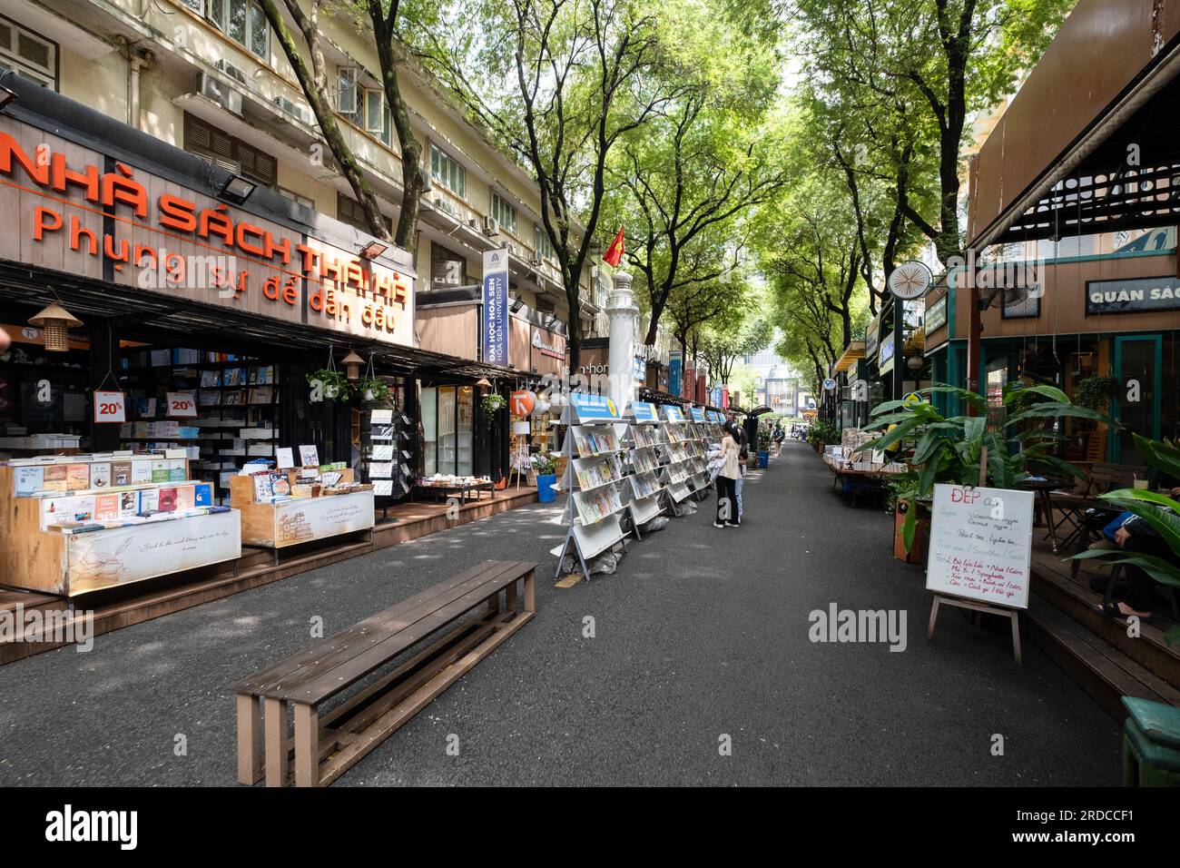 Ho chi minh city book street hi-res stock photography and images - Alamy