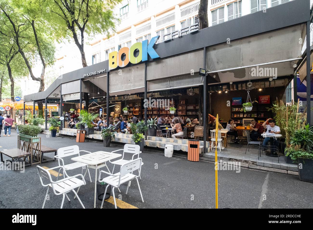 Phuong Nam BOOK, bookshop and café, Ho Chi Minh City Book Street, Ho ...