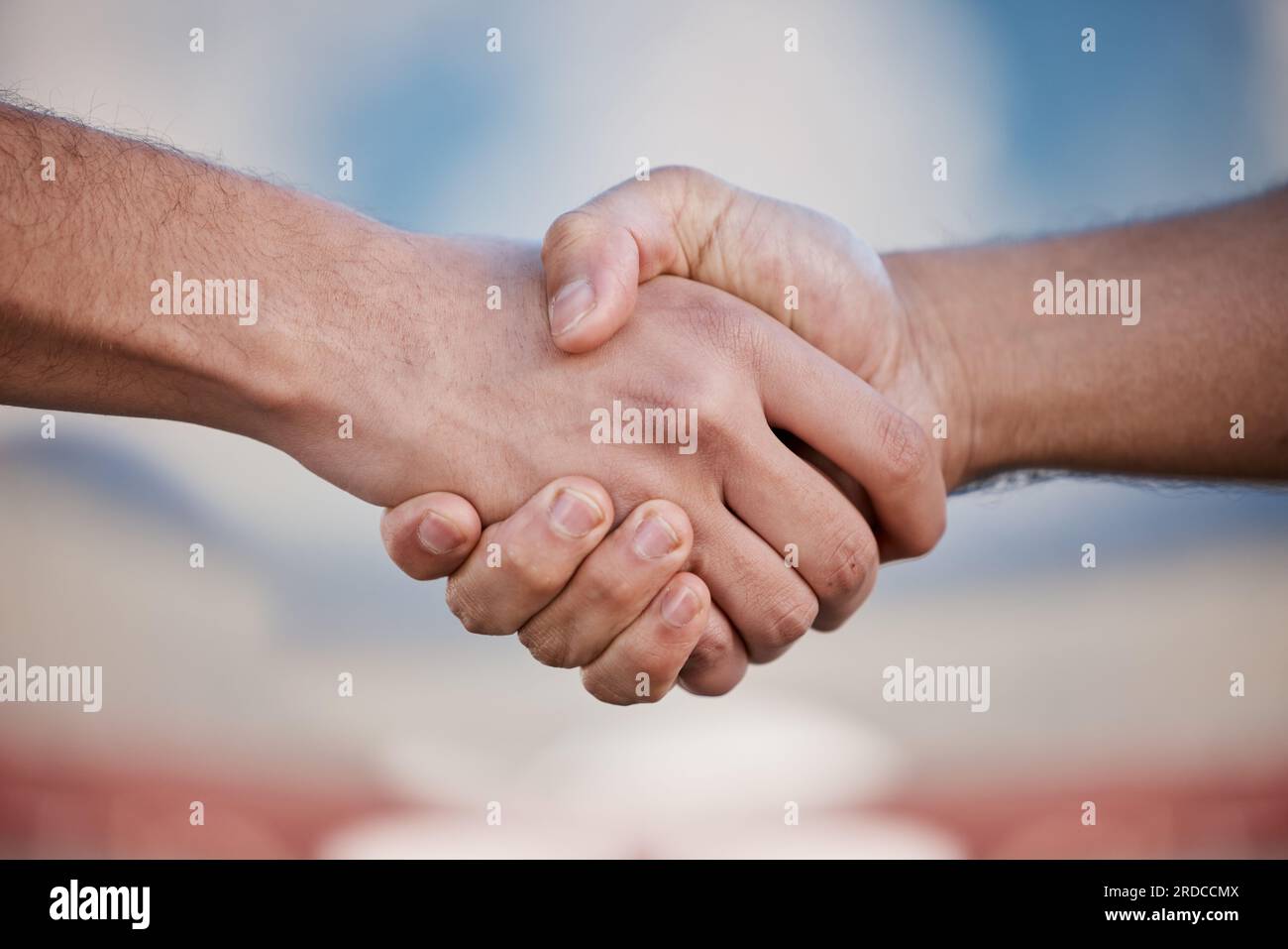 Sport handshake closeup hi-res stock photography and images - Alamy