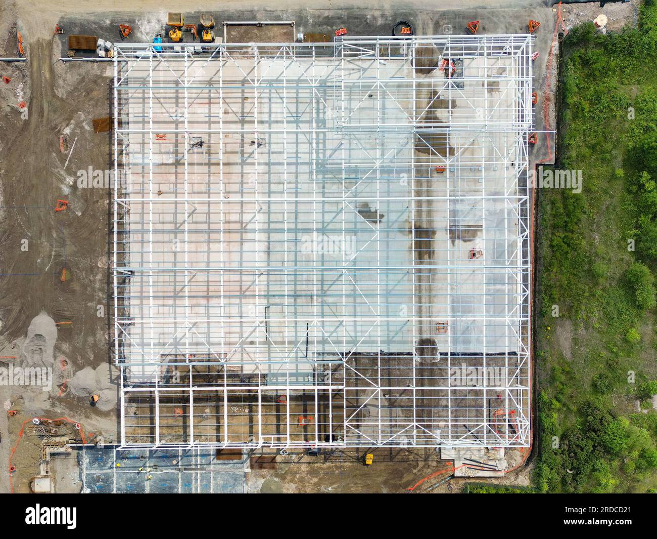 Supermarket overhead view hi-res stock photography and images - Alamy