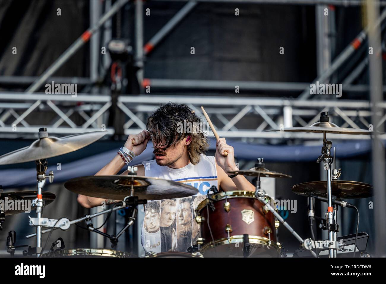 Italy 01 June 2023 Stand Atlantic live at Slam Dunk Italy Festival ...