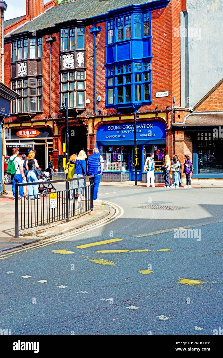 Bootham and Gillygate, York, Yorkshire, England Stock Photo - Alamy