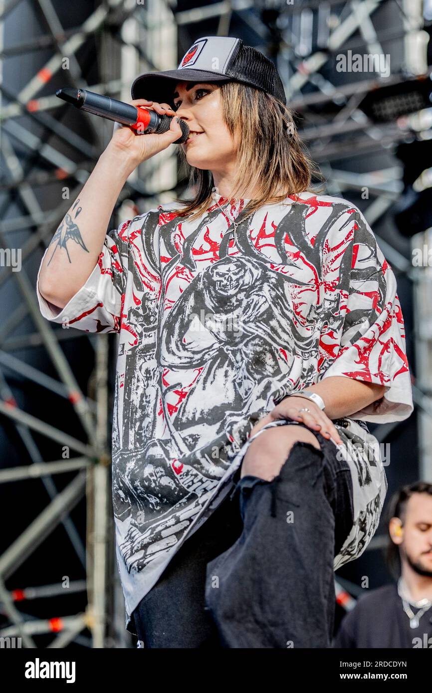 Italy 01 June 2023 Stand Atlantic live at Slam Dunk Italy Festival ...