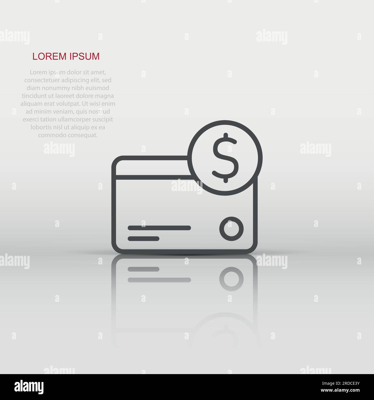 Credit Card Icon Flat