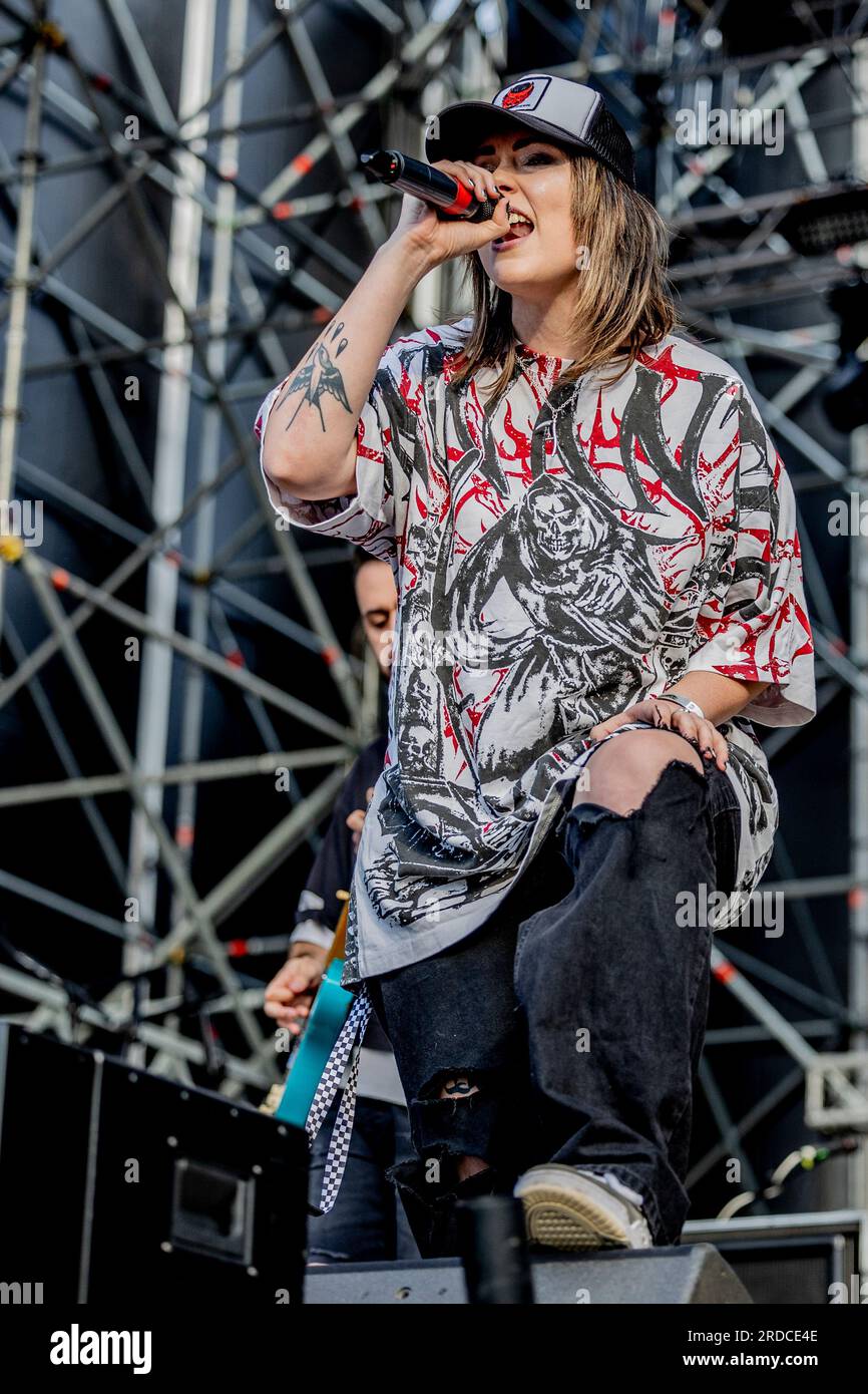 Italy 01 June 2023 Stand Atlantic live at Slam Dunk Italy Festival ...