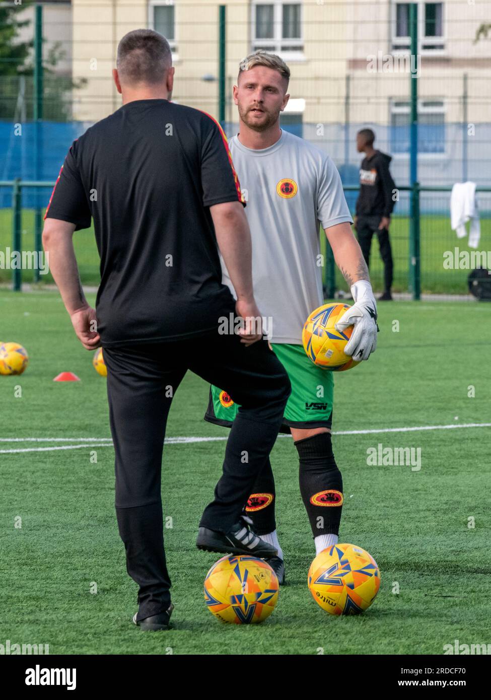 Glasgow, Scotland UK. July 18th, 2023: Rossvale Men playing St Mungo ...