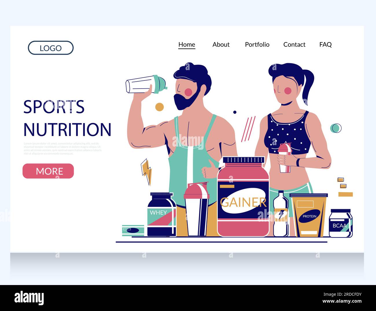 Meal energy Stock Vector Images - Alamy