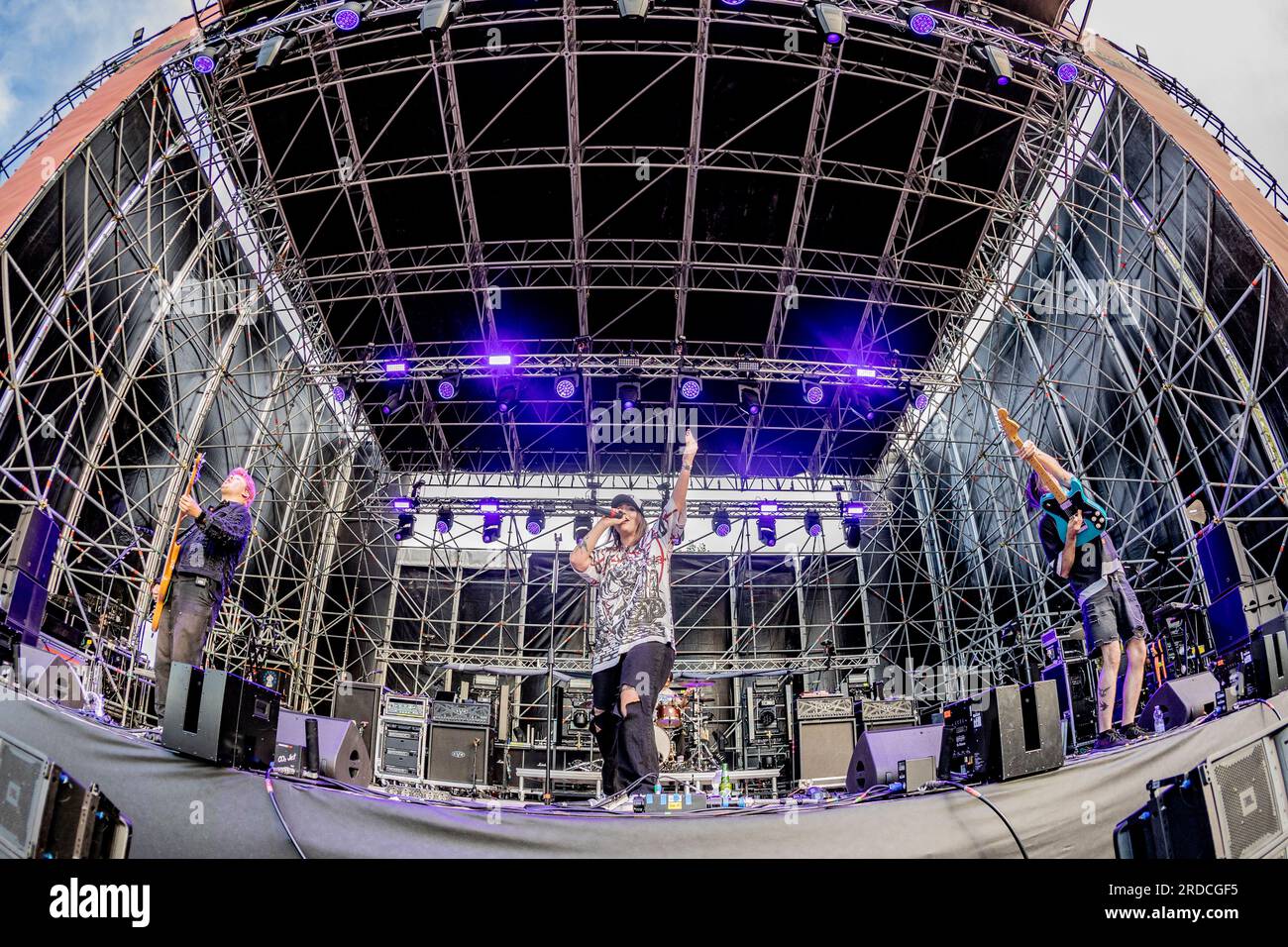 Italy 01 June 2023 Stand Atlantic live at Slam Dunk Italy Festival ...