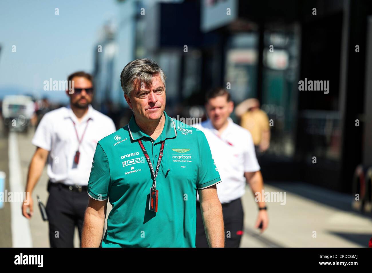 Budapest, Hungary. 20th July, 2023. Andy Stevenson (GBR, Aston Martin ...