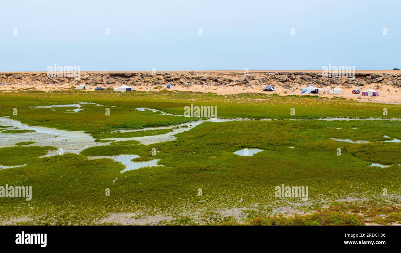 Dakhla salt water bay hi-res stock photography and images - Alamy