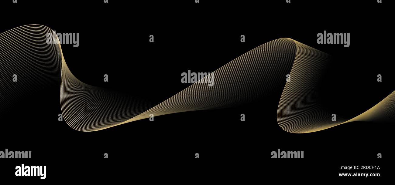 illustration of an abstract luxury lines background. Vector ...