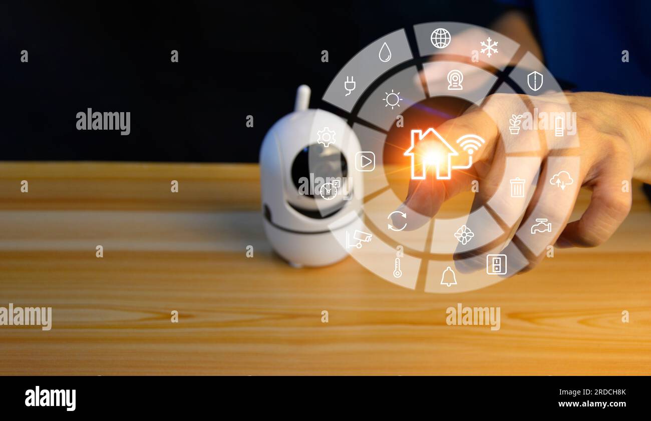 IP wifi wireless security camera supports Internet installation ...