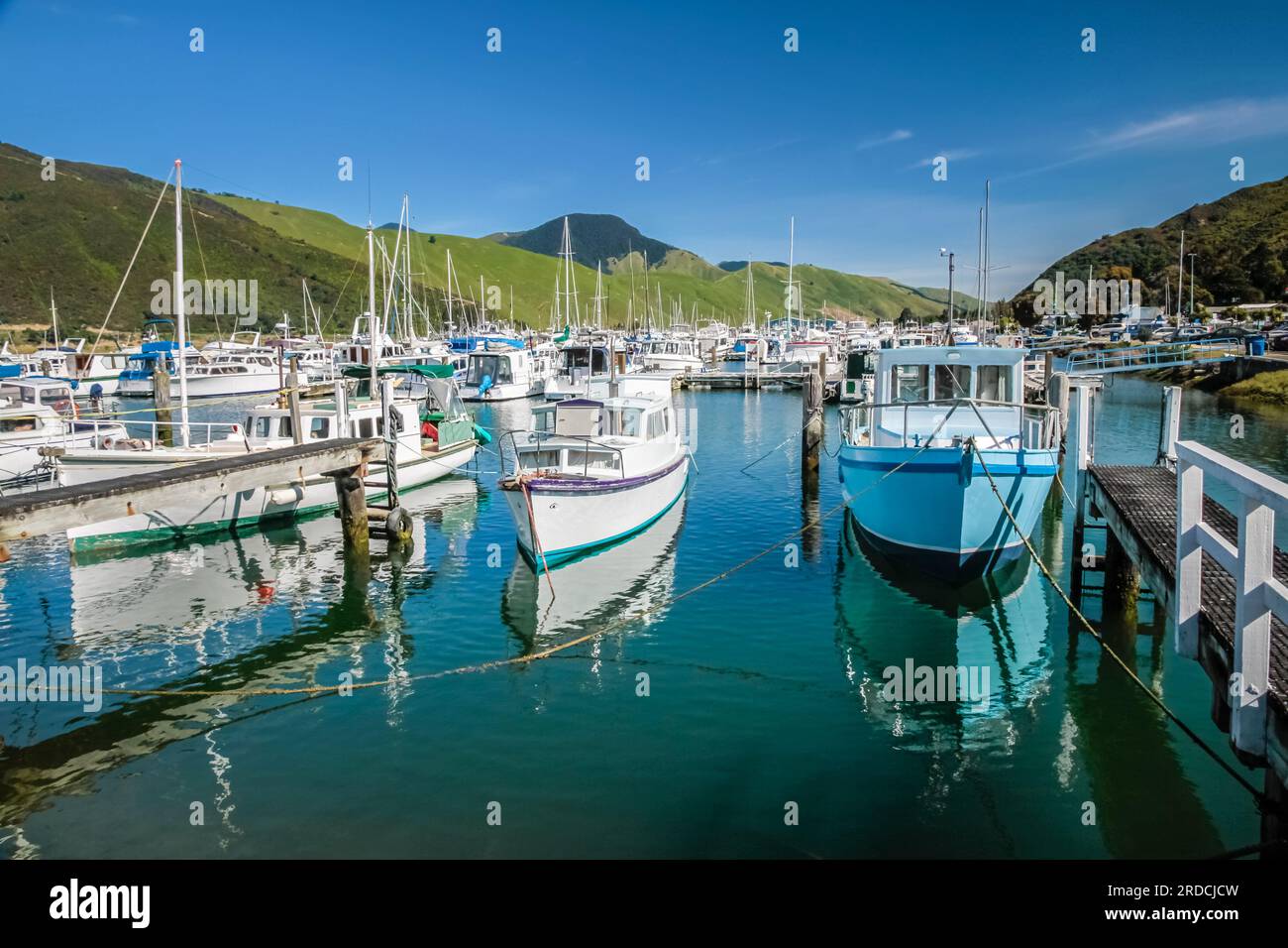 Harbor new zealand harbours hi-res stock photography and images - Alamy