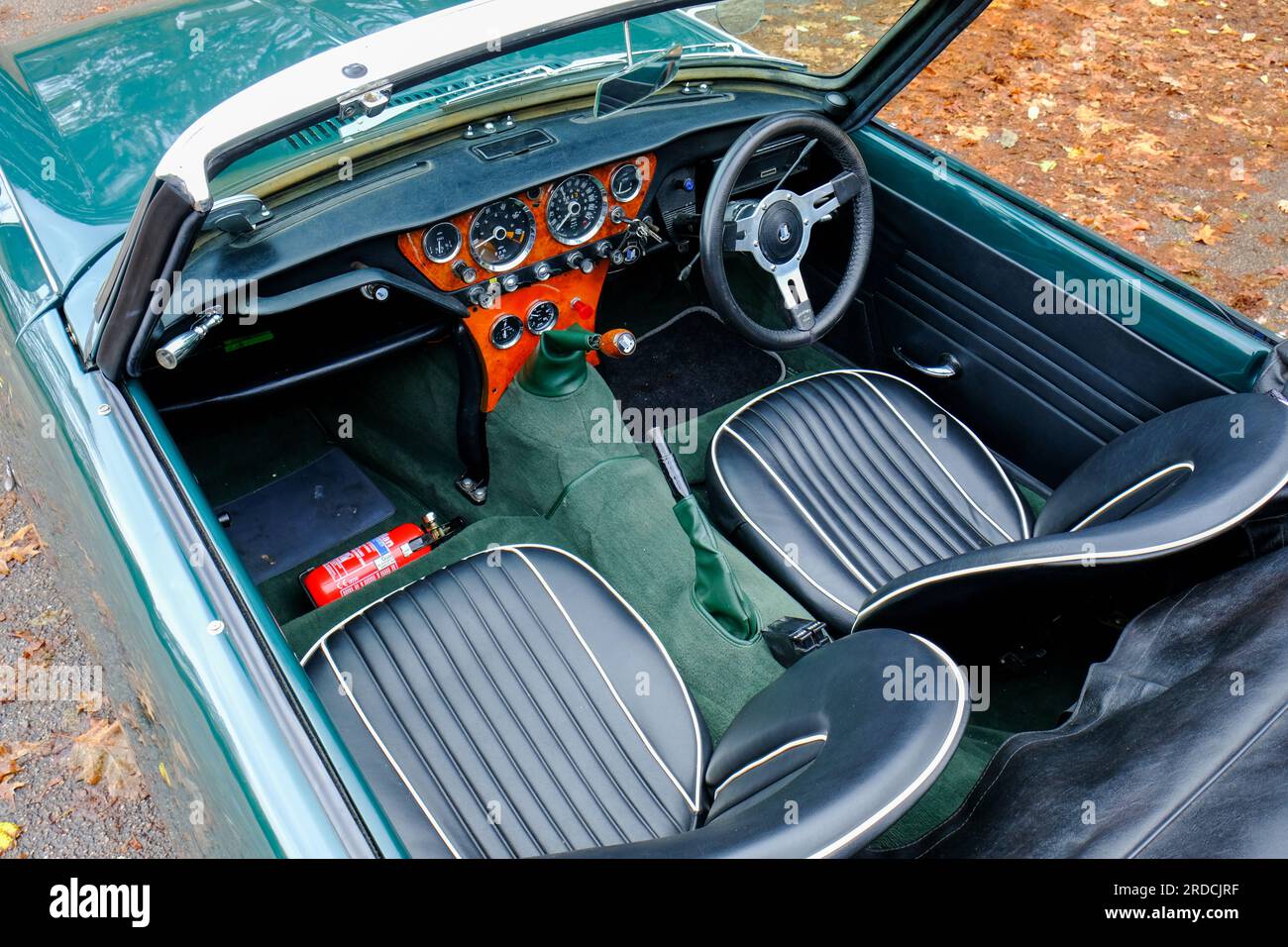 1967 Triumph Spitfire classic British sports car Stock Photo - Alamy