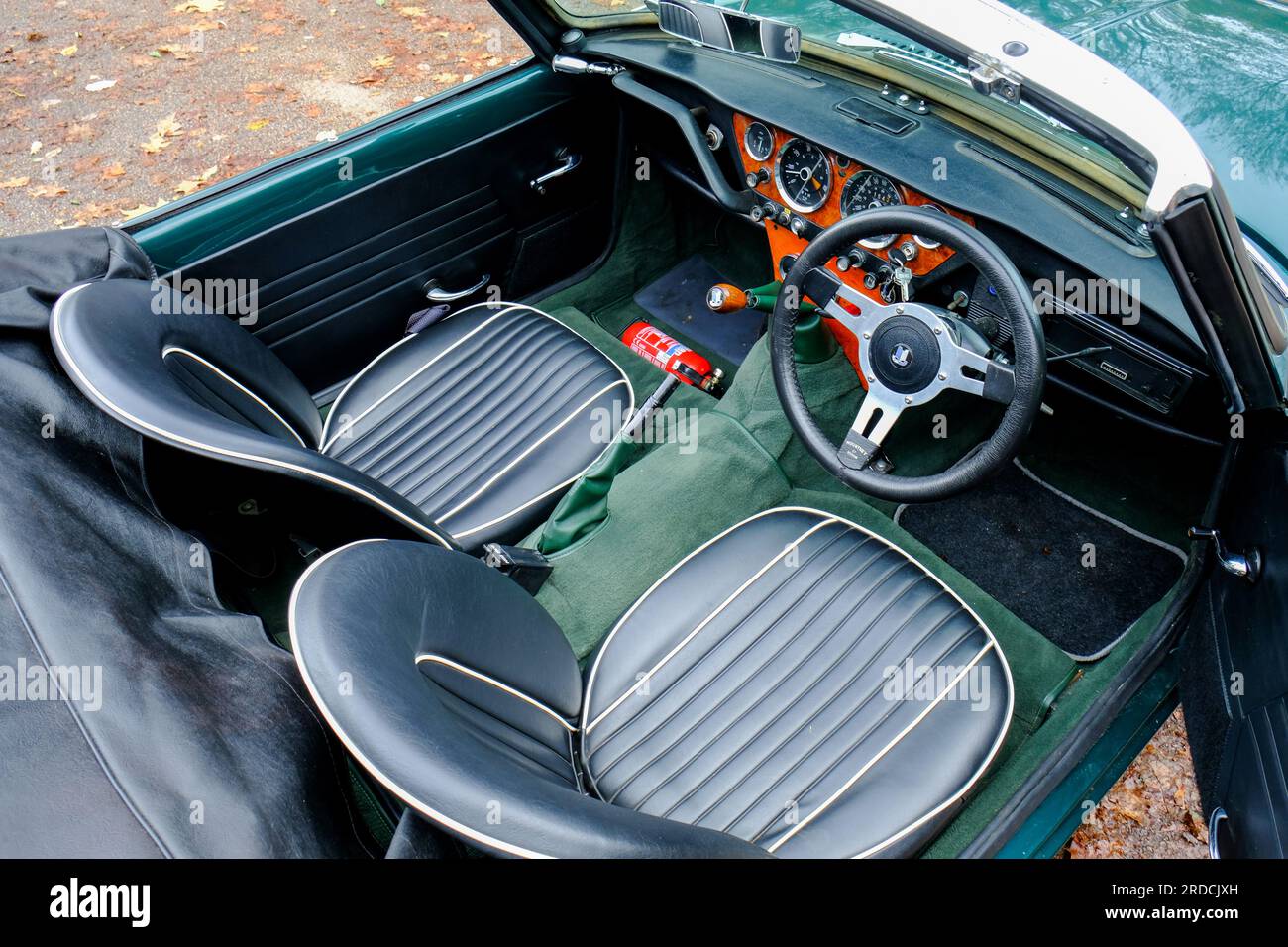 1967 Triumph Spitfire classic British sports car Stock Photo - Alamy
