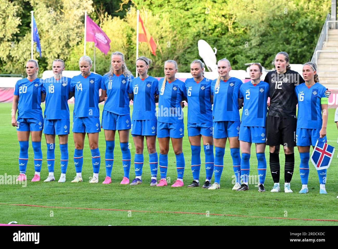 Iceland women national team hi-res stock photography and images - Alamy