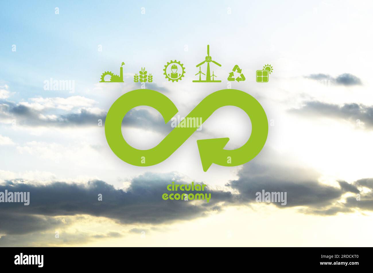 Global economy illustration hi-res stock photography and images - Alamy