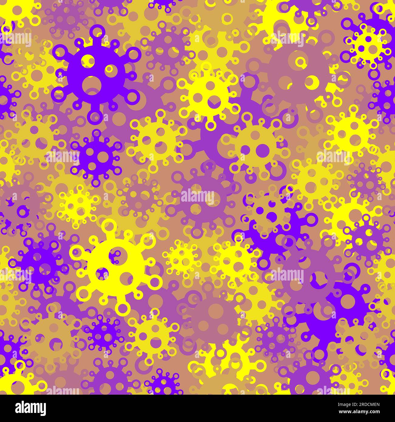 Microscopic purple Stock Vector Images - Alamy