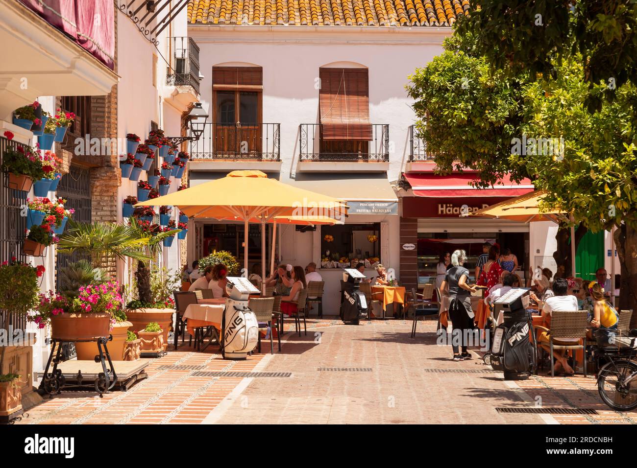 Church building Ermita del Santo Cristo de la Vera Cruz, in the center ...