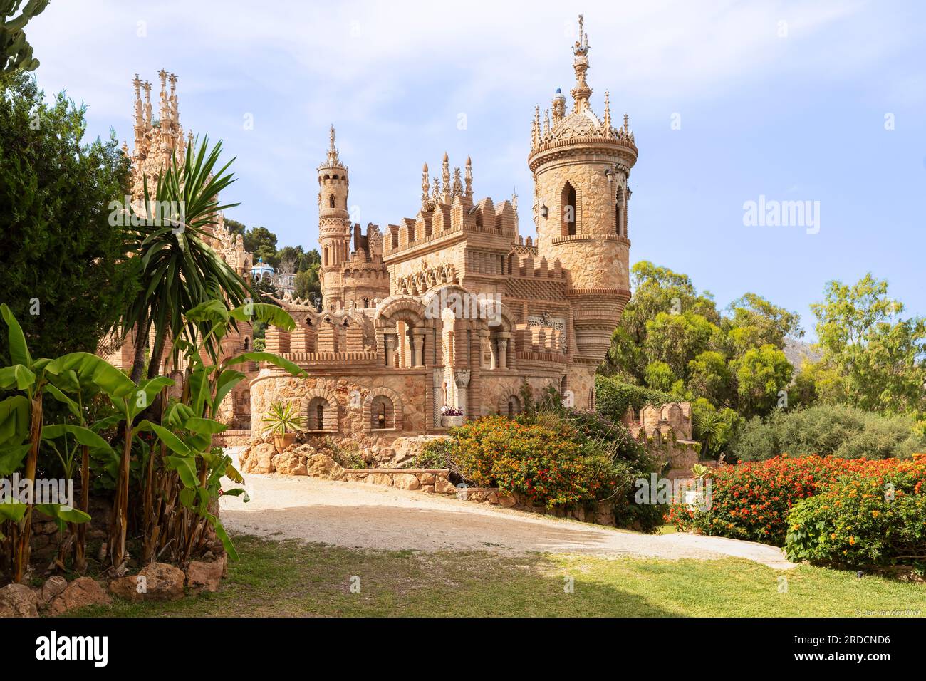Castillo de Colomares, a castle dedicated to the life and adventures of ...