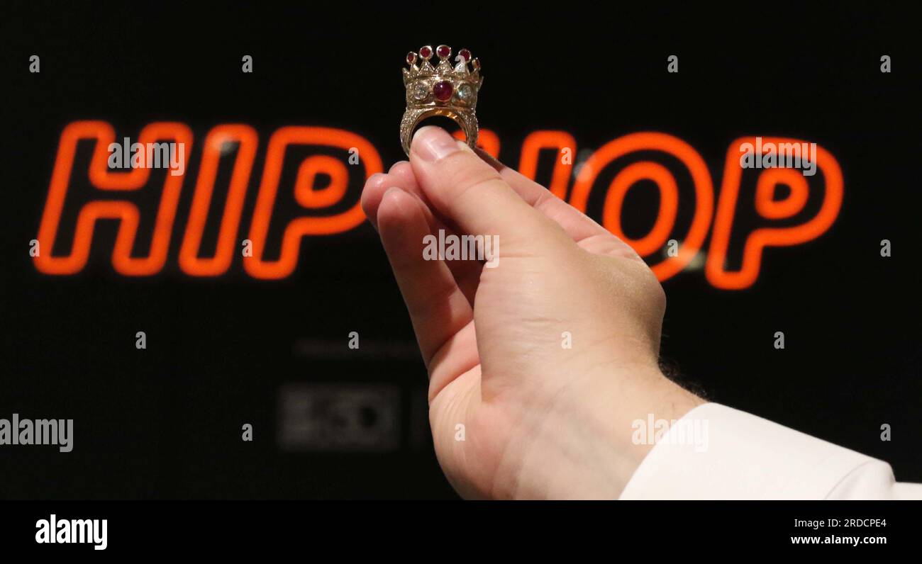 July 20, 2023, New York City, New York, USA: Hip hop artist Tupac ...