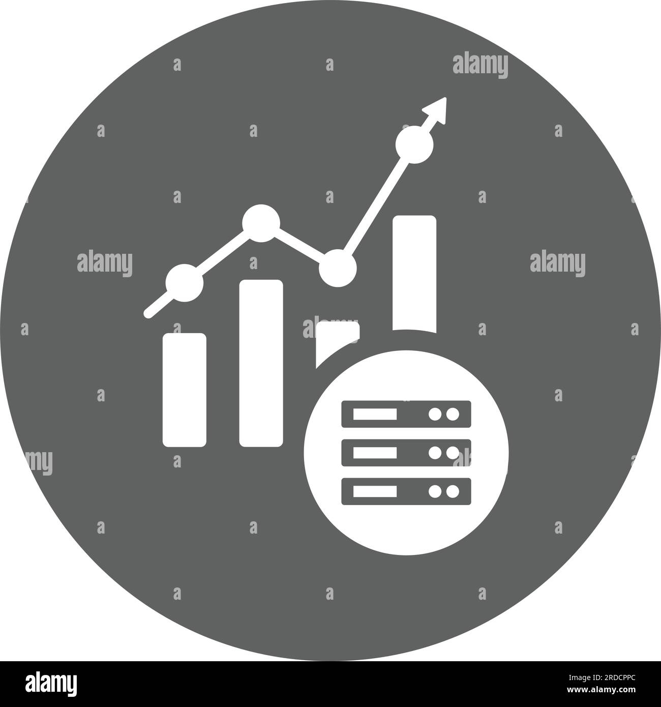 Data Analytics icon.. Use for designing and developing websites ...