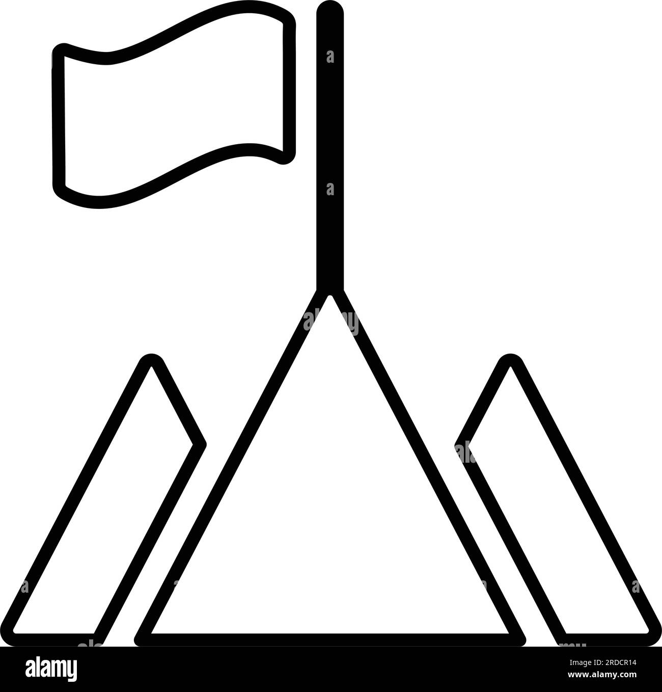 Summit outline Stock Vector Images - Alamy