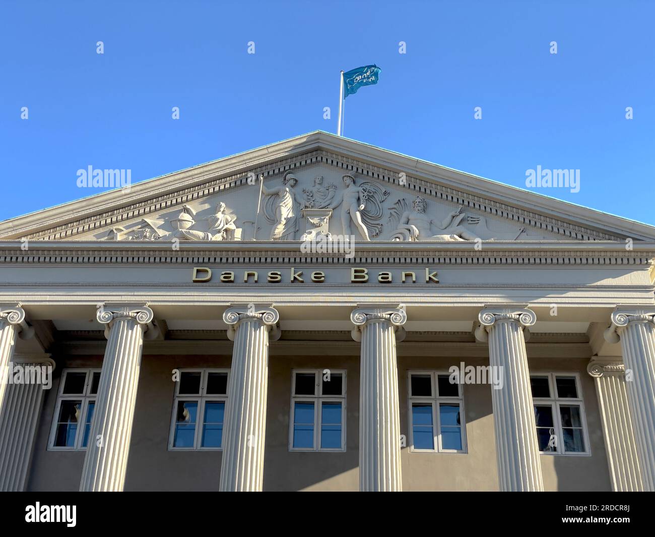 Danske bank building Stock Photo - Alamy
