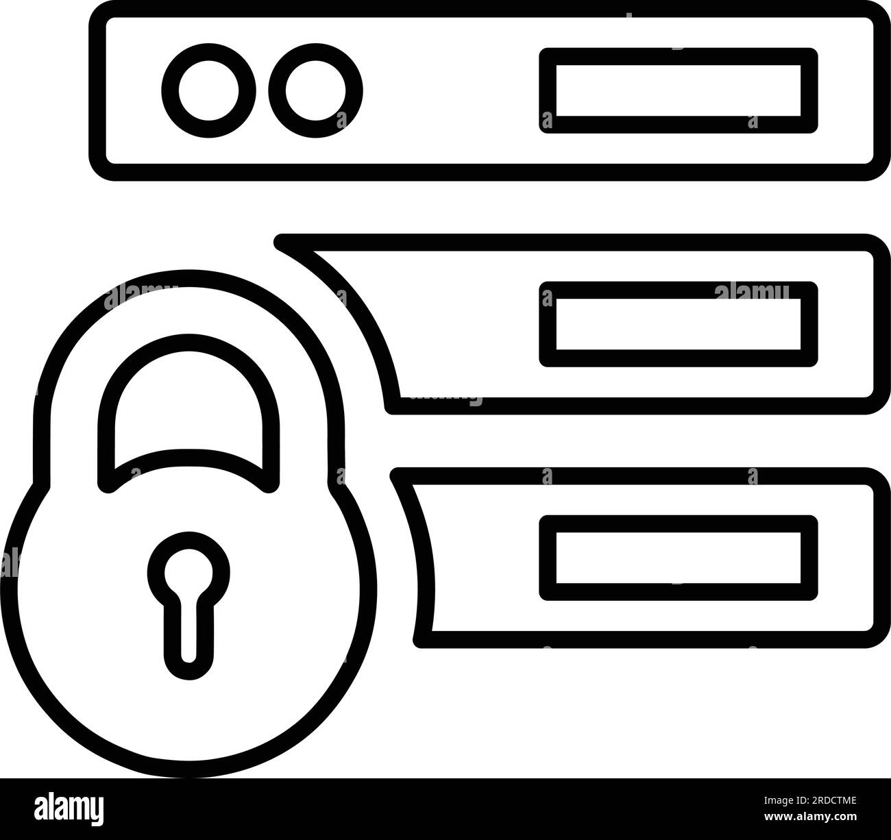 Personal Data icon. Gorgeous design suitable for web, print media ...