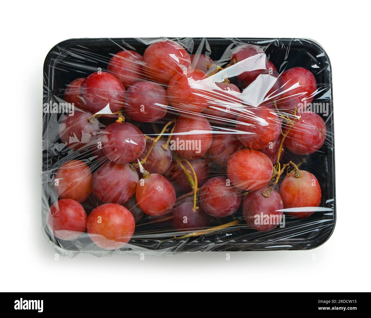 Plastic wrapping vegetables Cut Out Stock Images & Pictures - Alamy