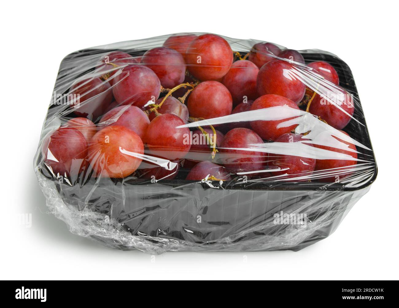 Plastic wrapping vegetables Cut Out Stock Images & Pictures - Alamy