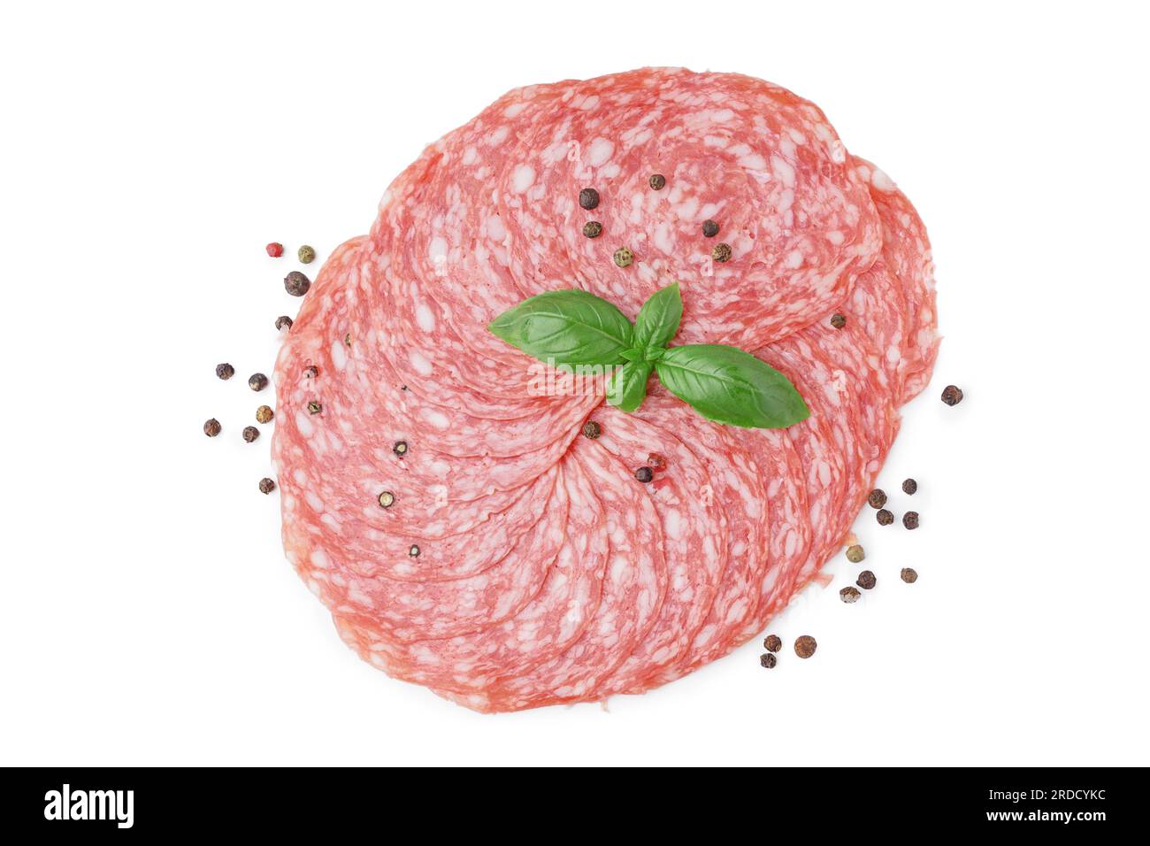 Salami pattern Cut Out Stock Images & Pictures - Alamy