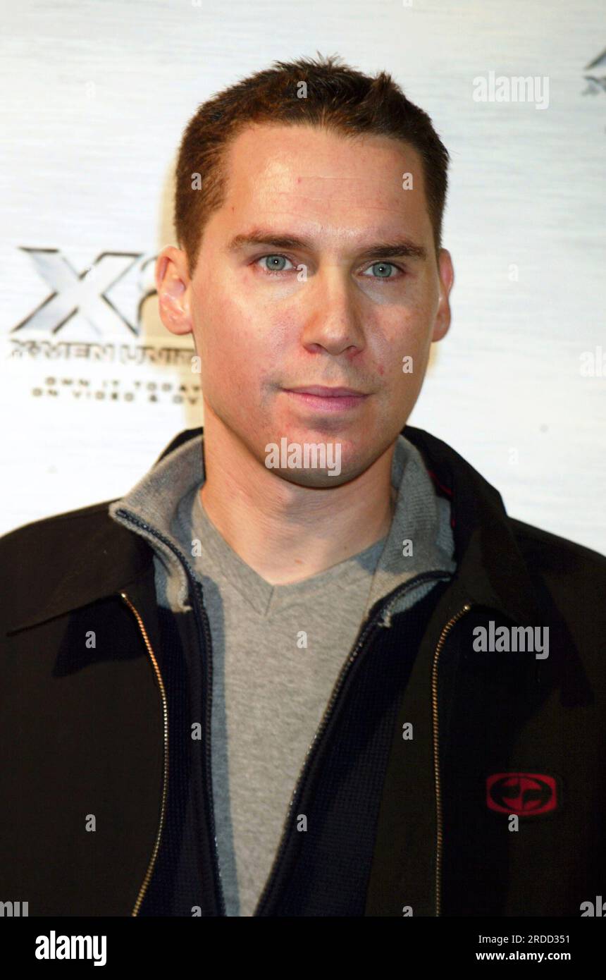 Bryan Singer attends the launch of the DVD release of "X2" at Club 40/ ...