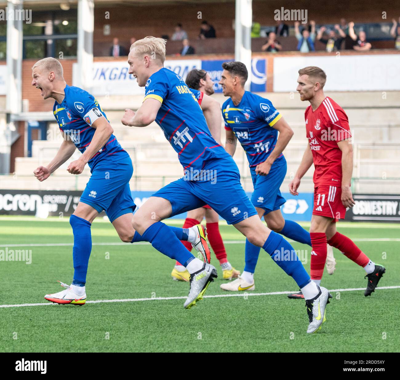 Park Hall, Oswestry, Shropshire, England, 20th July 2023. KA Akureyri’s ...