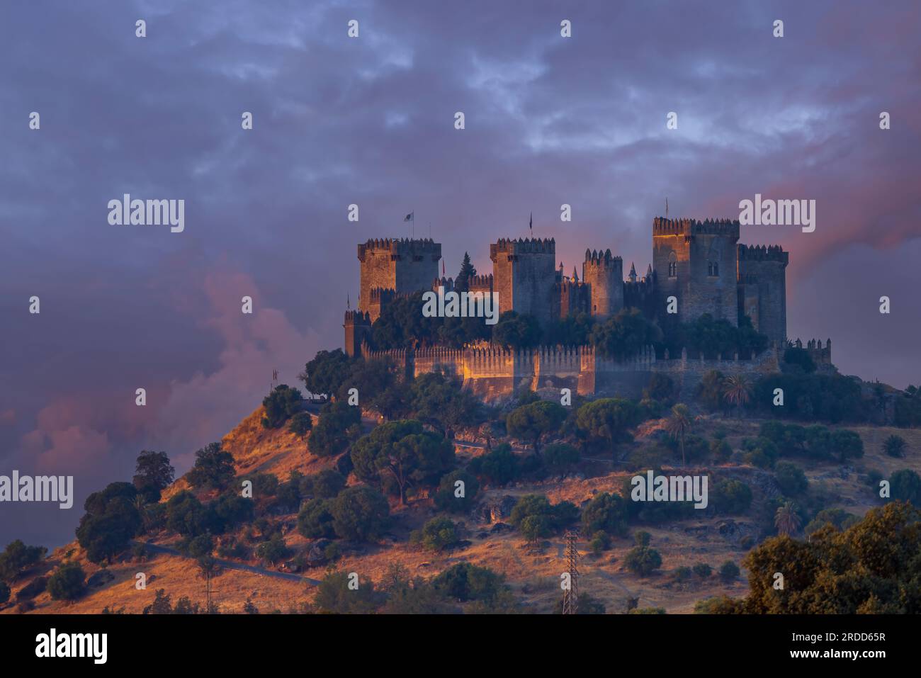 Almodovar del Rio Castle in Andalusia, Spain Stock Photo - Alamy