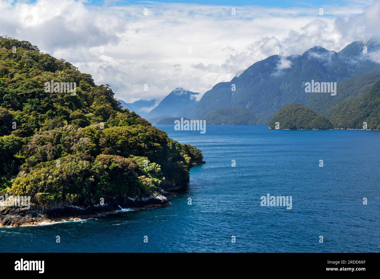 Dusky Sound, Tamatea, one of the most complex of the many fiords ...