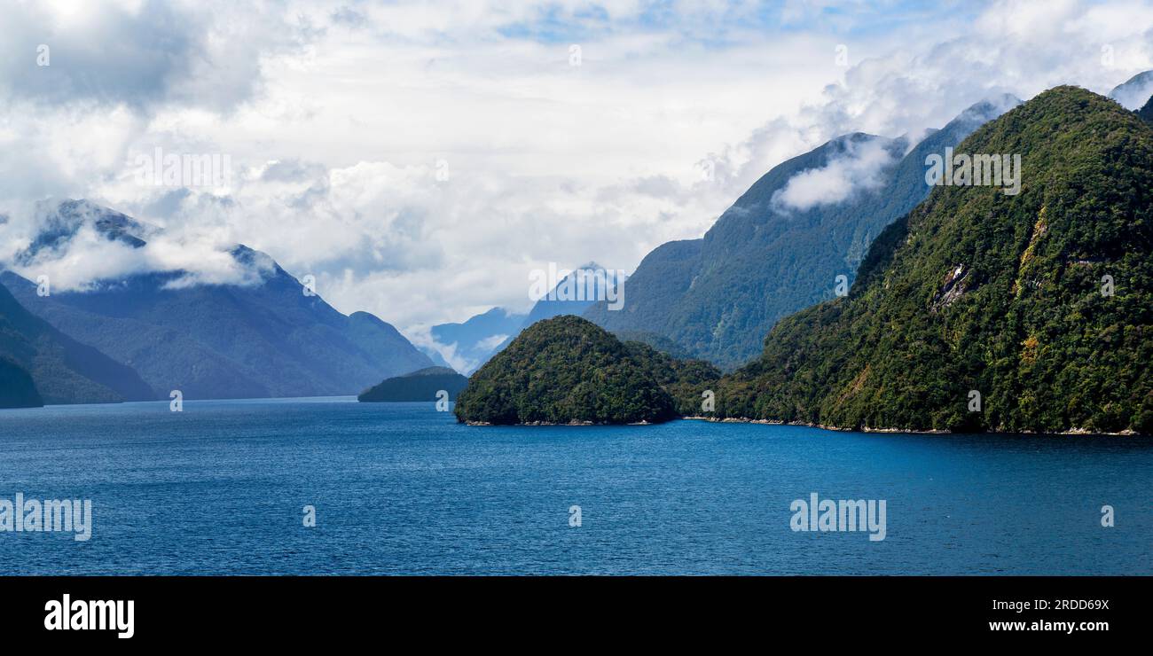 Dusky Sound, Tamatea, one of the most complex of the many fiords ...