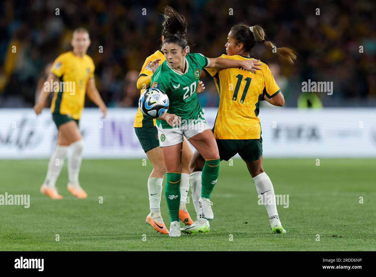 Sydney, Australia. 20th July, 2023. Mary Fowler of Australia competes ...